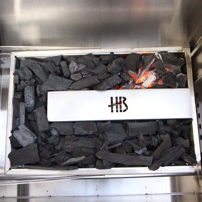 "Hasty Snake" - Slow Burn Snake Method Charcoal Divider