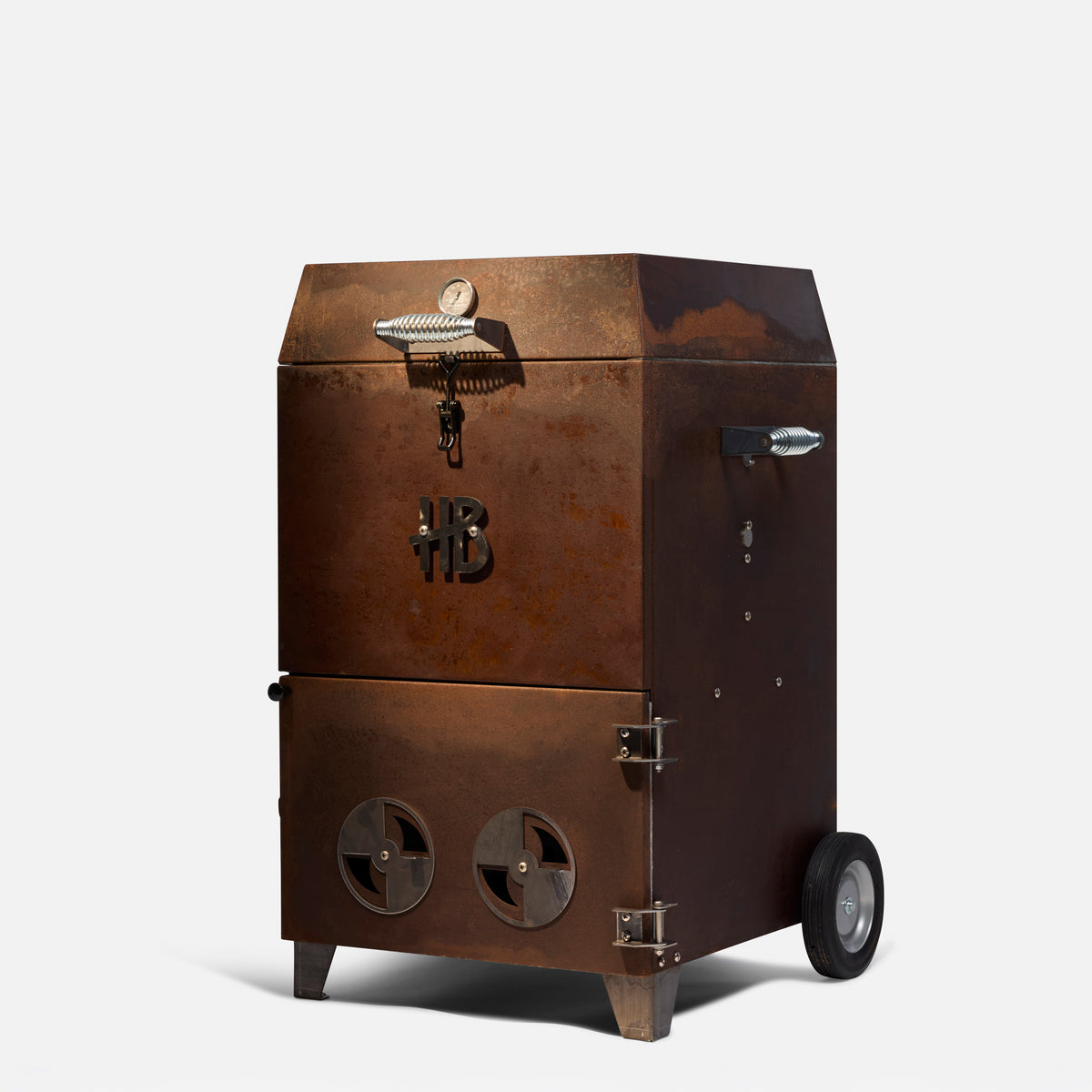 Corten Steel Roughneck Smoker