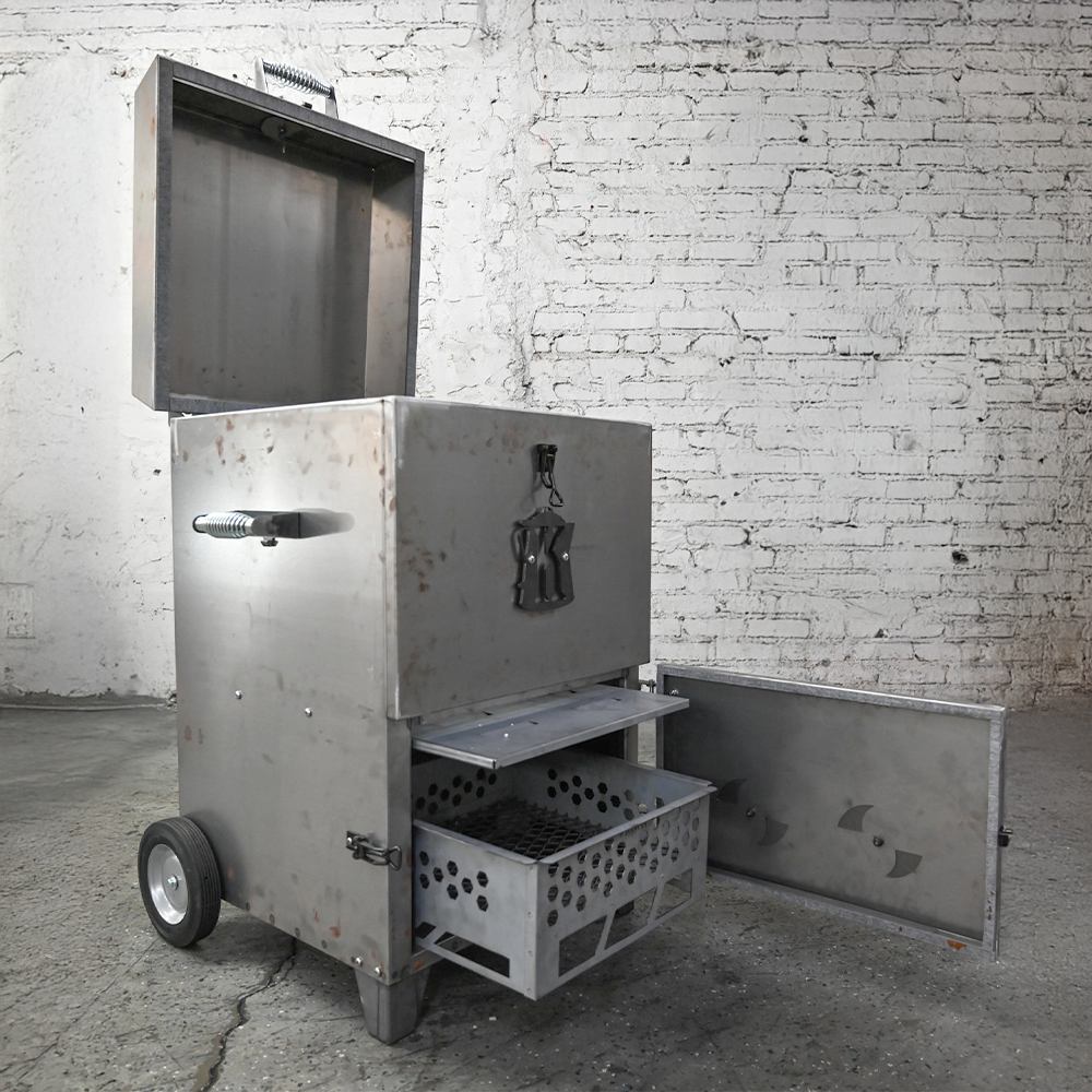 Corten Steel Roughneck Smoker