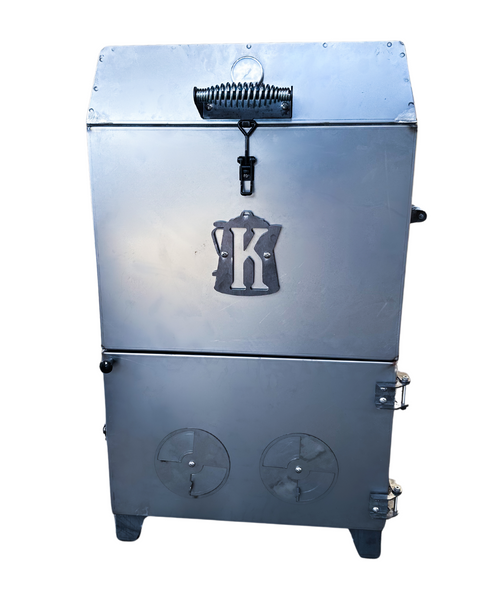 Corten Steel Roughneck Barrel Smoker, aka "Kent's Cowboy Smoke Box ...