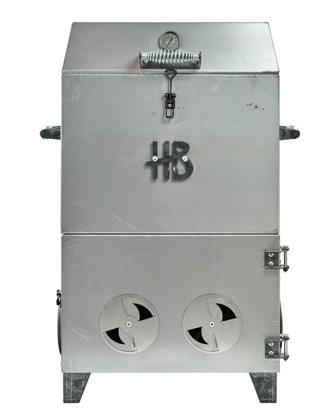 Corten Steel Roughneck Barrel Smoker, aka "Kent's Cowboy Smoke Box ...